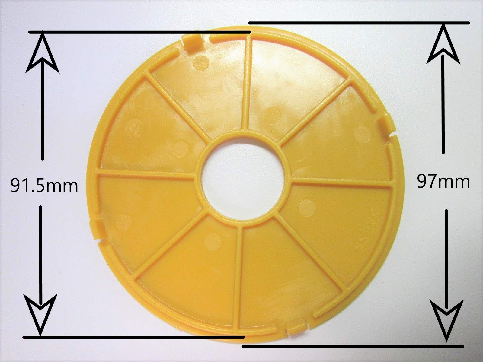 Router Table Insert Ring Set 97mm Diameter Fits Many Sears Craftsman Ryobi Bosch (PLEASE MEASURE YOUR TABLE PRIOR TO ORDERING)