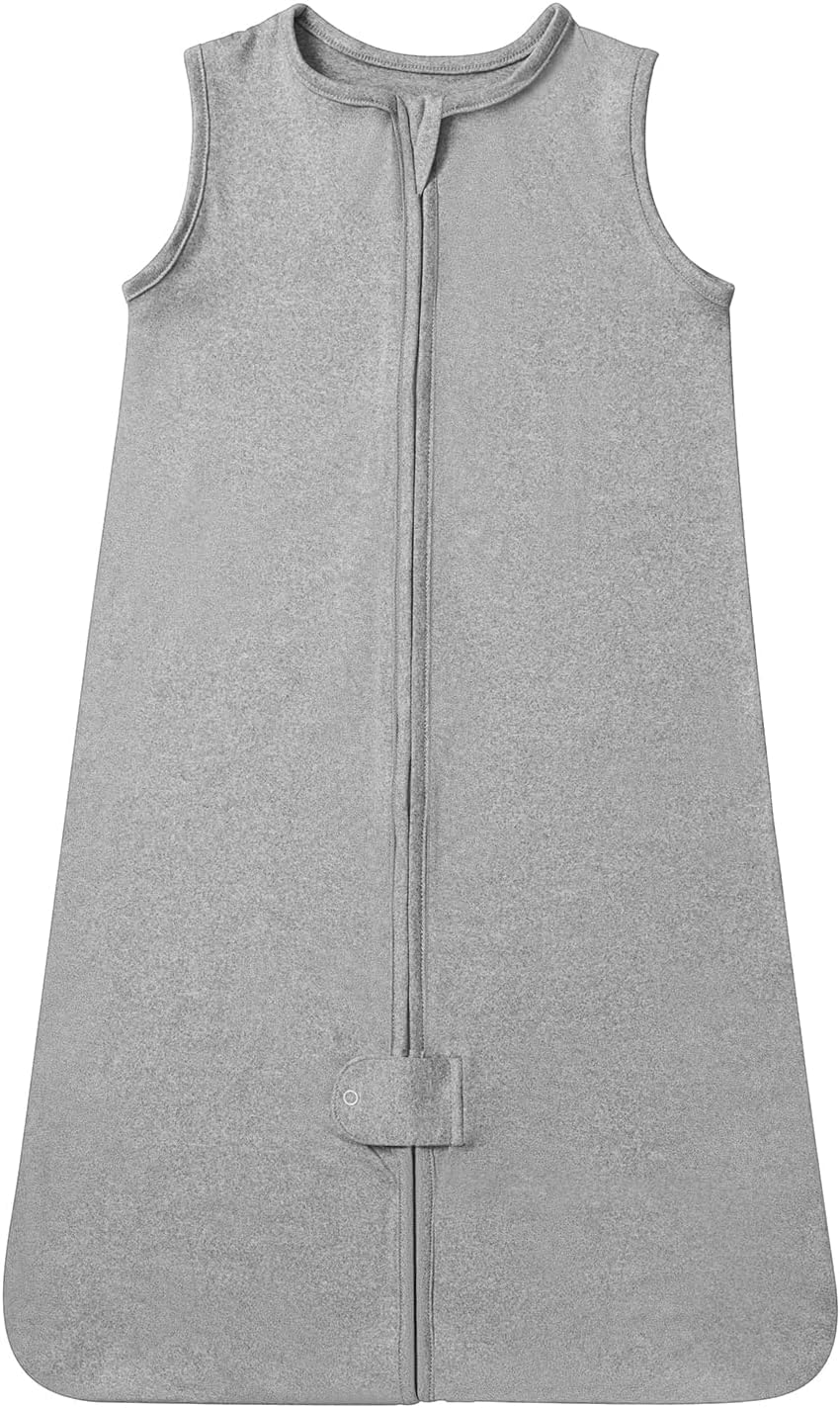 TotAha Toddler Sleep Sack, Unisex-Baby Breathable Wearable Blanket with 2-Way Safe Zippers, Buttery Soft Sleeveless Sleeping Bag,0.5 TOG Sleepsack 2T-4T, X-Large