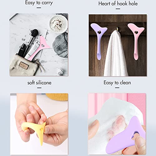SHANPIN 2pcs Eyeline Stencils Silicone Winged Tip Eyeline Aid Eyebrow Pencil Stencil Reusable Smoky Eyeshadow Multifunctional Eye Makeup Tool Kit Quick Stencil Aid Eyeliners Molds Eyeliner Stencil