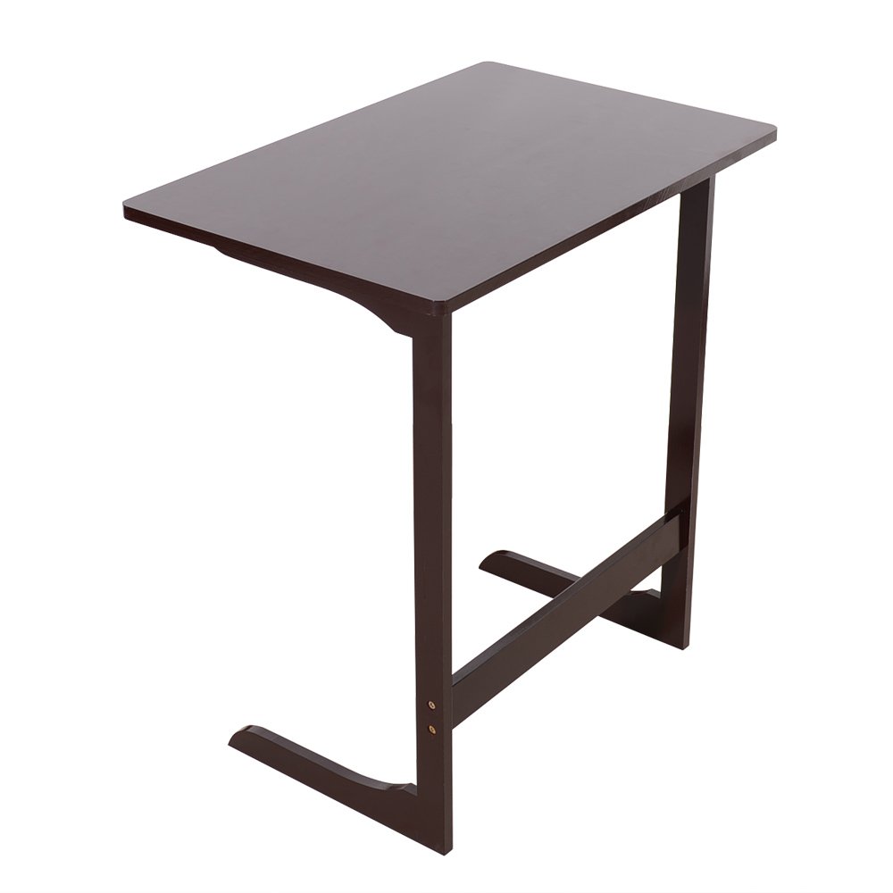 Simply-Me Sofa Side Table Bamboo Snack Table Couch Coffee End Table Desk Side Table Bed Side Table Home Office Modern Furniture,Coffee
