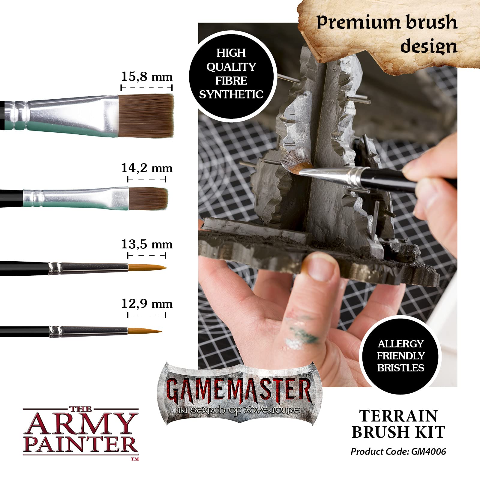 The Army Painter Gamemaster: XPS Foam Board Styrofoam Board - 7 Pack 2.95 x 15.75 x 12.01 inches Terrain Building Materials for DND, Wargames or Dioramas