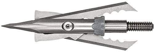 RAGE Hypodermic Trypan Broadhead 100gr 3pk. Silver (35100)