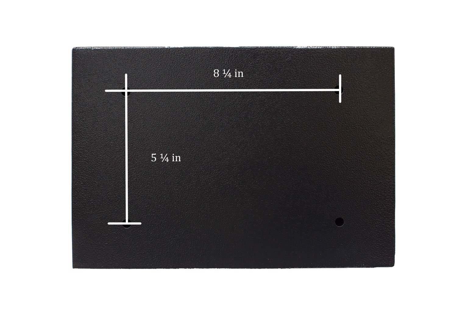 Qualarc NOCH-11EL Solid Steel Drawer or Wall Safe Keypad Lock for Handguns, Electronics and Valuables