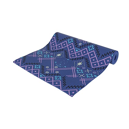 Vector X 4mm PVC Printed Yoga Mat (Multicolor)