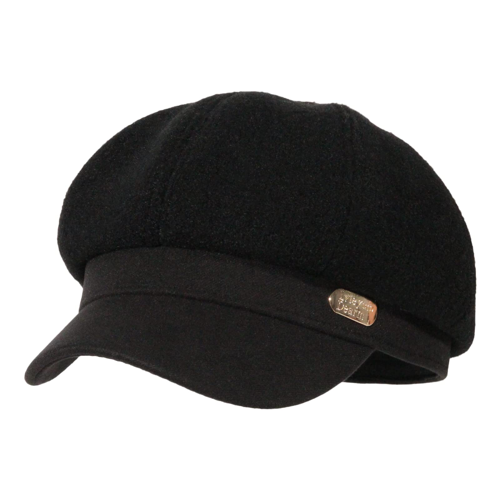 Women Wool Newsboy Hats Cabbie Hat Beret Paperboy Tweed Baker Boy Cap