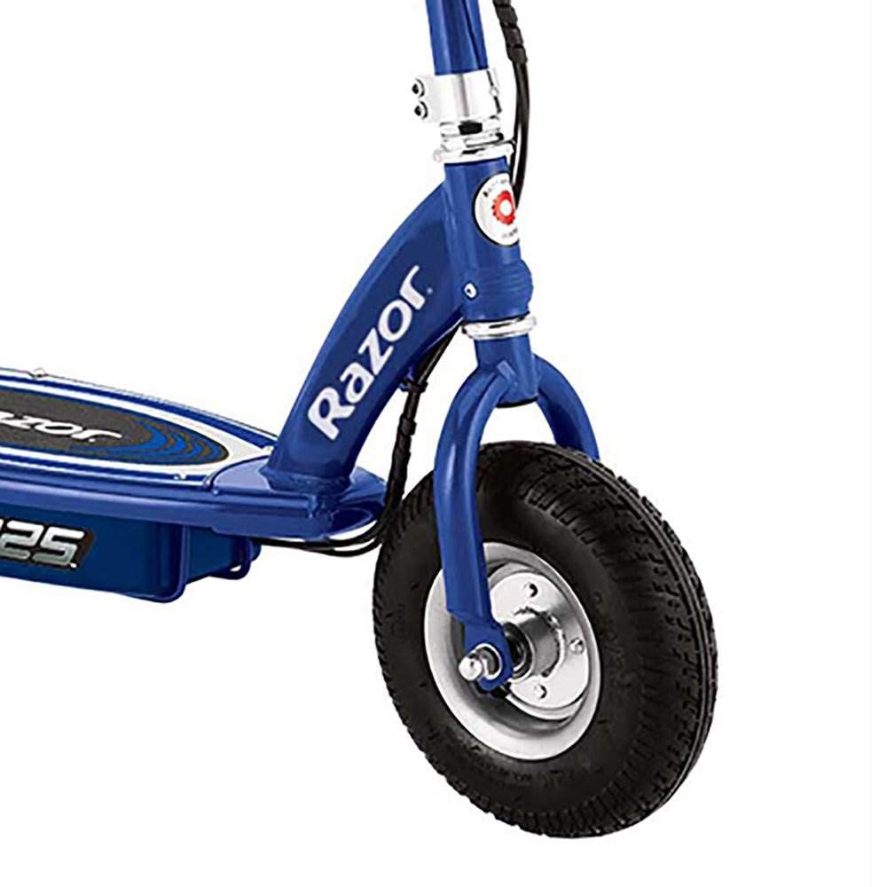 Razor E325 Ride-On Portable Electric Scooter, Navy Bundled with Razor E325 Ride-On Portable Electric Scooter, Red