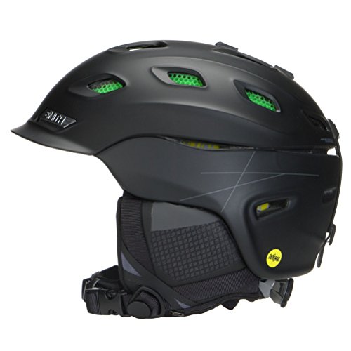 Smith Optics Unisex Adult Vantage MIPS Snow Sports Helmet - Matte Black Large (59-63CM)