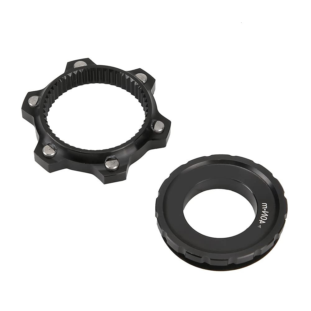 Velaurs Center Lock Adapter, DIY Bike, Disc Brake Rotor, Durable Easy to Install, Materials, for Bike Accessory Mountain Bike