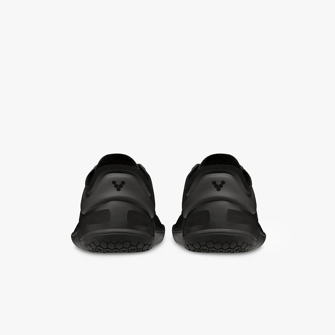 Vivobarefoot Primus Lite III, Womens Vegan Light Breathable Shoe with Barefoot Sole Obsidian