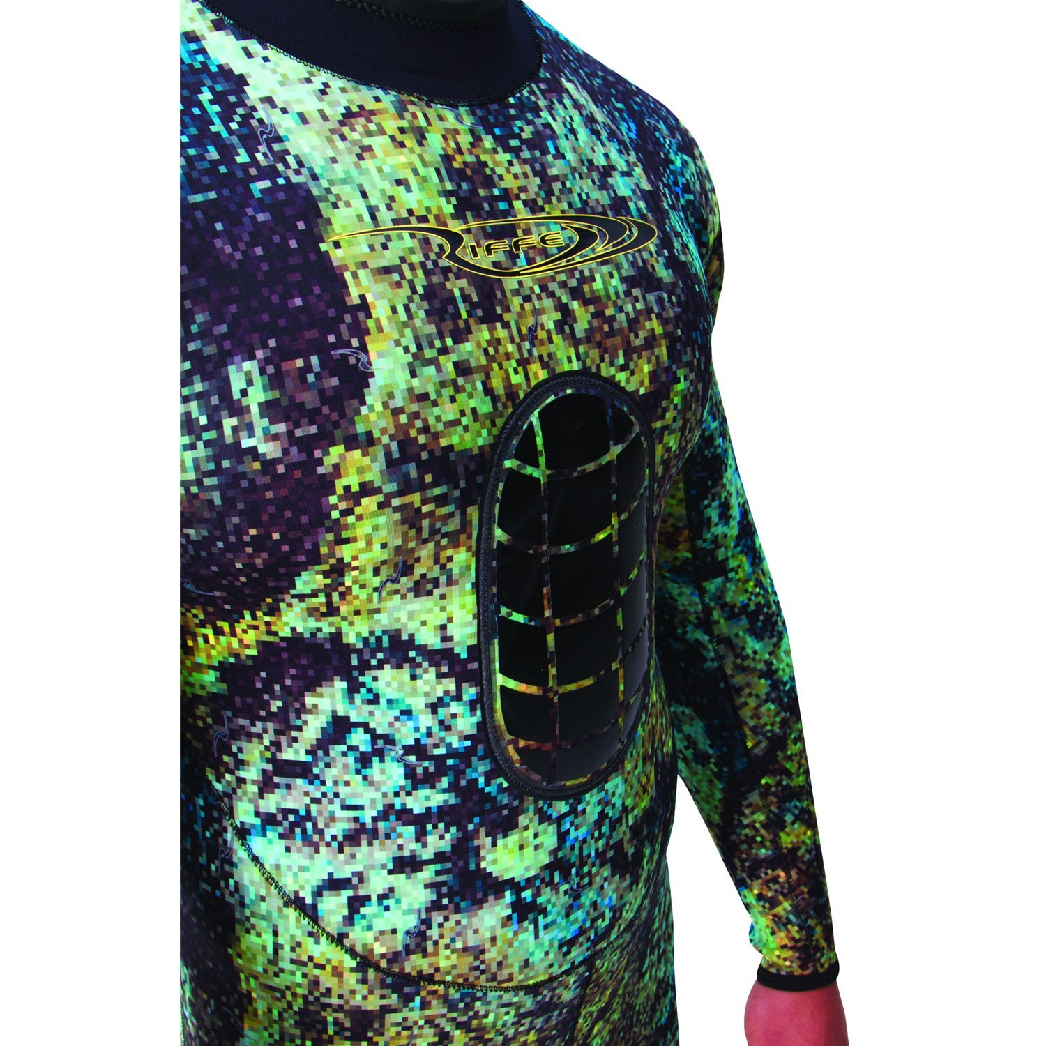 Riffe Digi-Tek Camo 3.5mm 2-Piece Wetsuit - #52/Ml