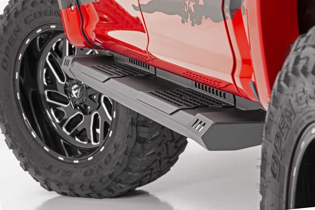 Rough Country HD2 Running Boards for 05-22 Tacoma | Double Cab - SRB051785
