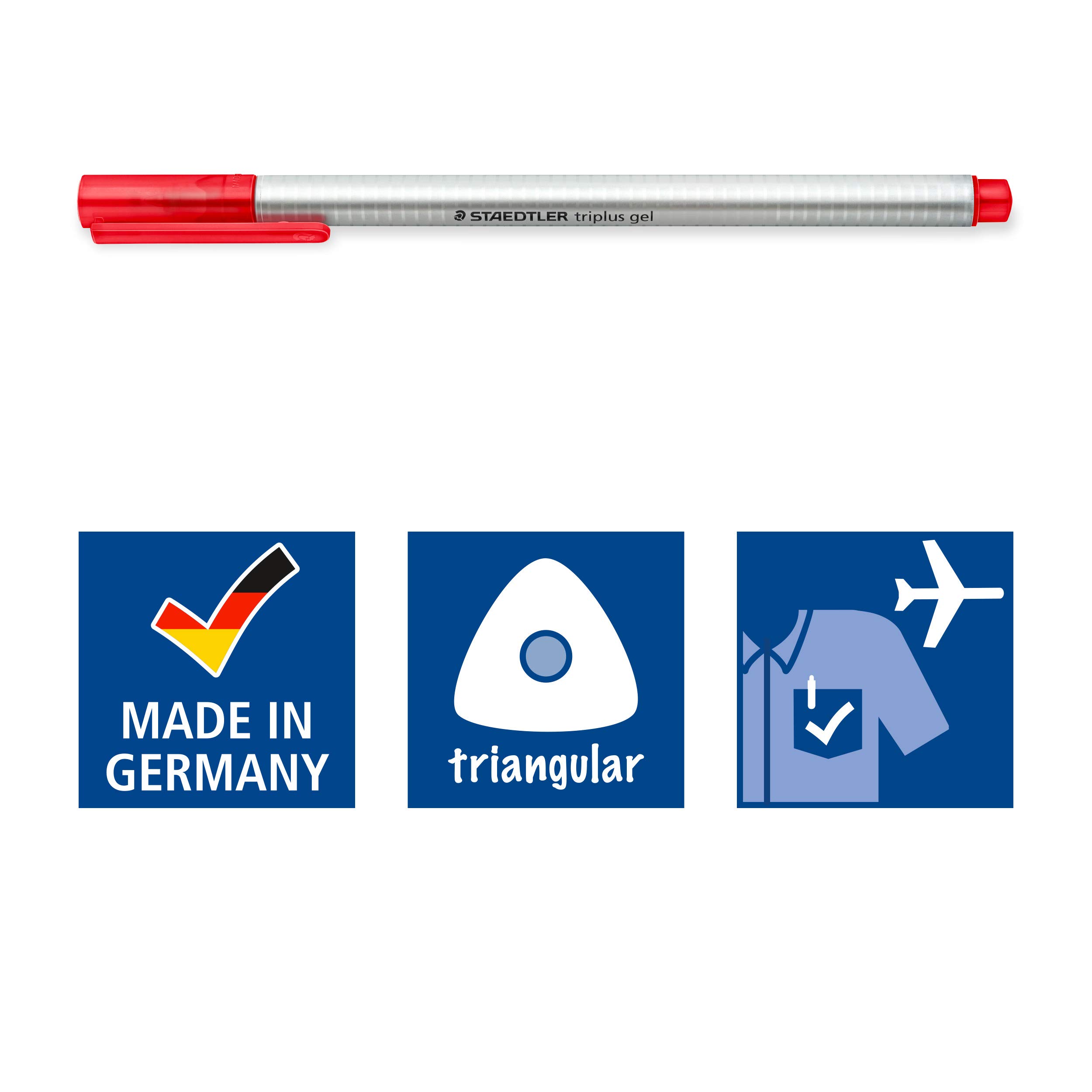 STAEDTLER 462 SB10 triplus gel pen, pack of 10