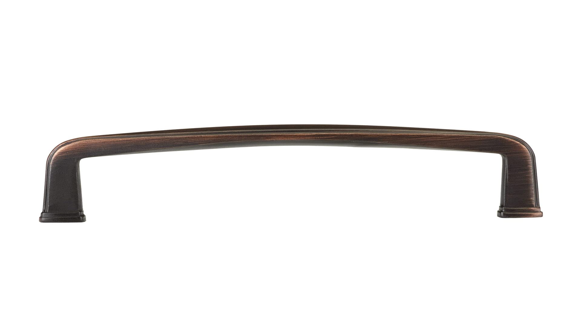 Richelieu Hardware BP810128BORB Charlemagne Collection 5 1/16-inch (128 mm) Center-to-Center Brushed Oil-Rubbed Bronze Transitional Cabinet and Drawer Pull Handle for Kitchen, Bathroom, and Furniture