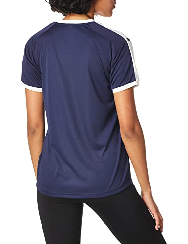 PUMA Women's Liga Jersey, Peacoat-White, L