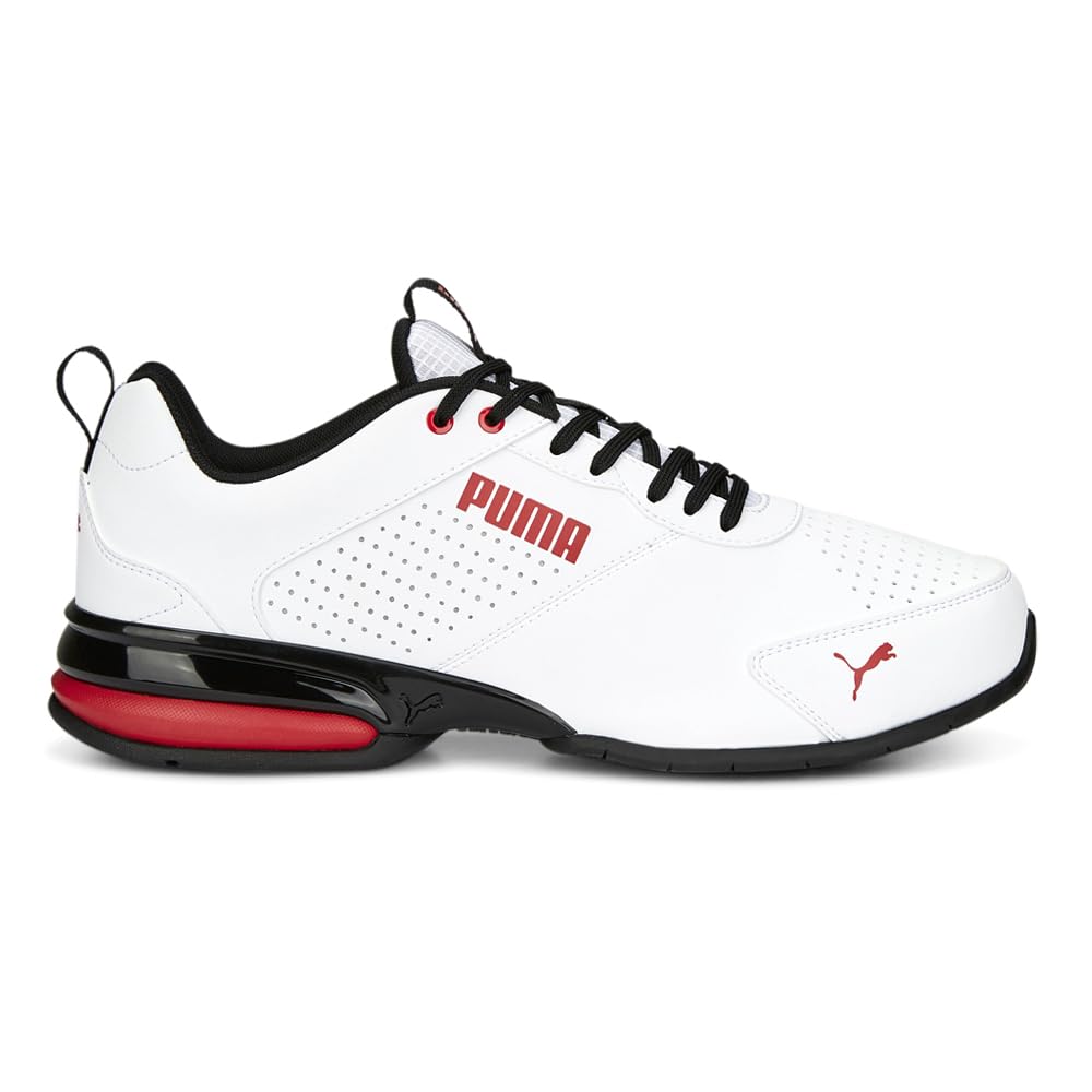 PUMA Mens Tazon Advance Bold Running Sneakers Shoes - White - Size 13 M