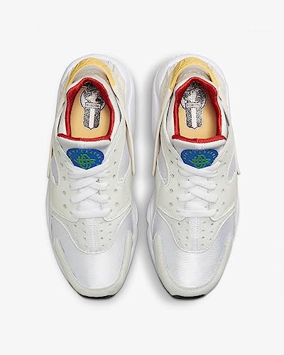 Women's AIR Huarache - Size 8.5 US - White/Green Topaz Gold