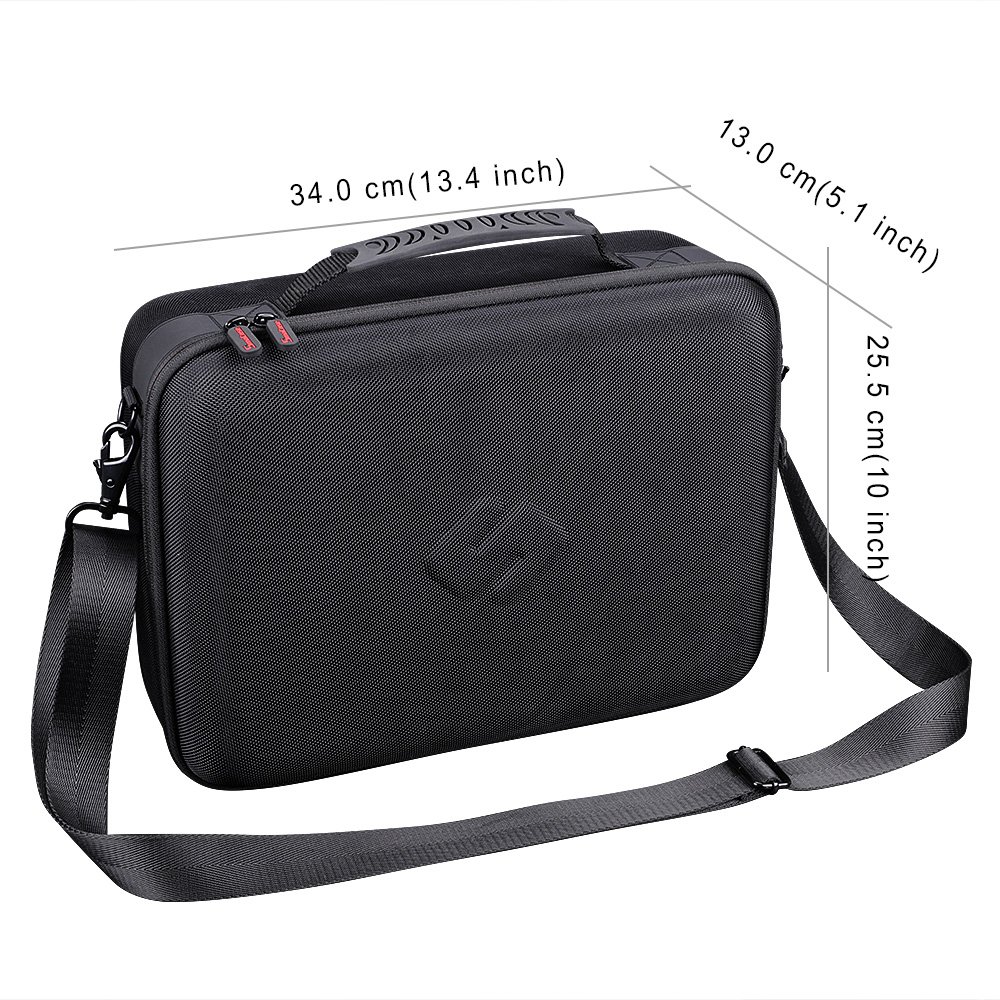 Smatree Hard Carrying Case N600 Compatible for Nintendo Switch-Fit for Pro Controller/Ultimate Edition Pro Controller & Accessories, Thickened Protection Travel Bag