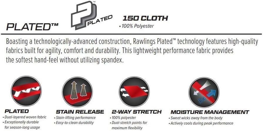 Rawlings PRO 150 Series Game/Practice Baseball Pant | Adult Medium | Grey| Relaxed Fit