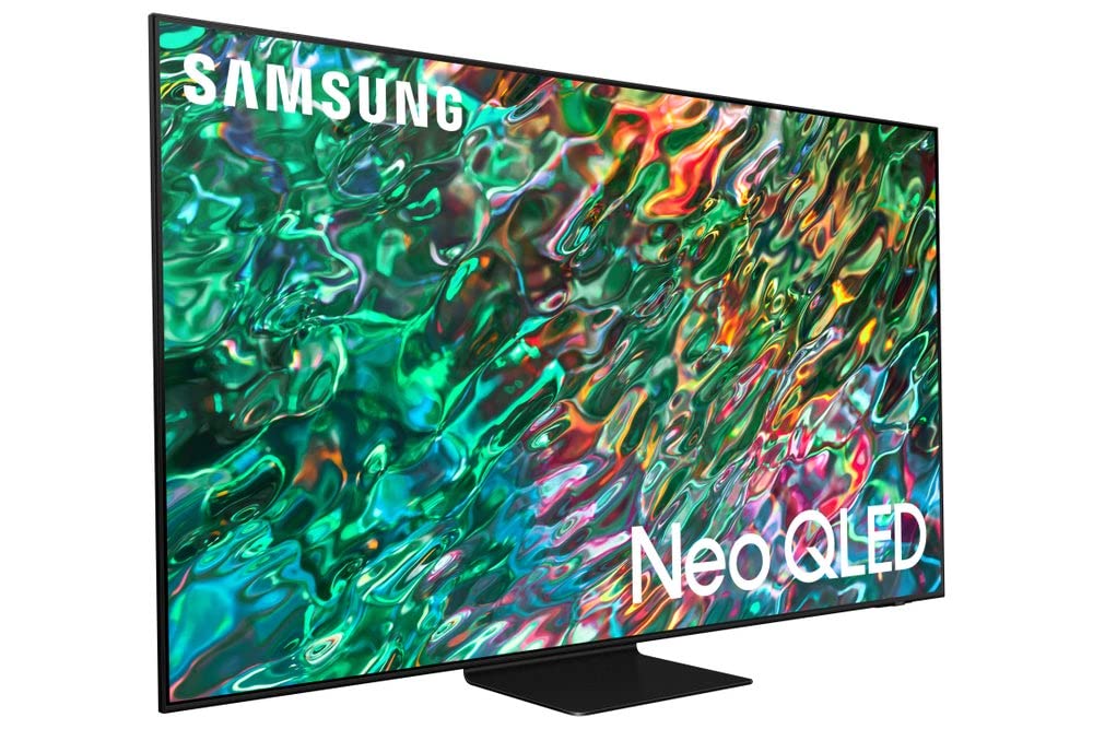 SAMSUNG QN43QN90BAFXZA 43" QLED Quantum Matrix Neo 4K Smart TV with a Sanus Systems VLF728-B2 Full Motion Wall Mount (2022)(USED)