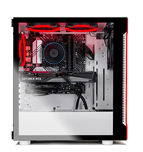 Skytech Gaming Skytech Archangel 3.0 Gaming PC Desktop β Intel Core i5 12600KF 3.7 GHz, RTX 3070, 1TB NVME SSD, 16G DDR4 3200, 650W Gold PSU, AC Wi-Fi, Windows 11 Home 64-bit