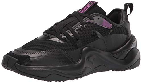 Puma Women's Rise Sneaker, Rainbow Dash Black, 11