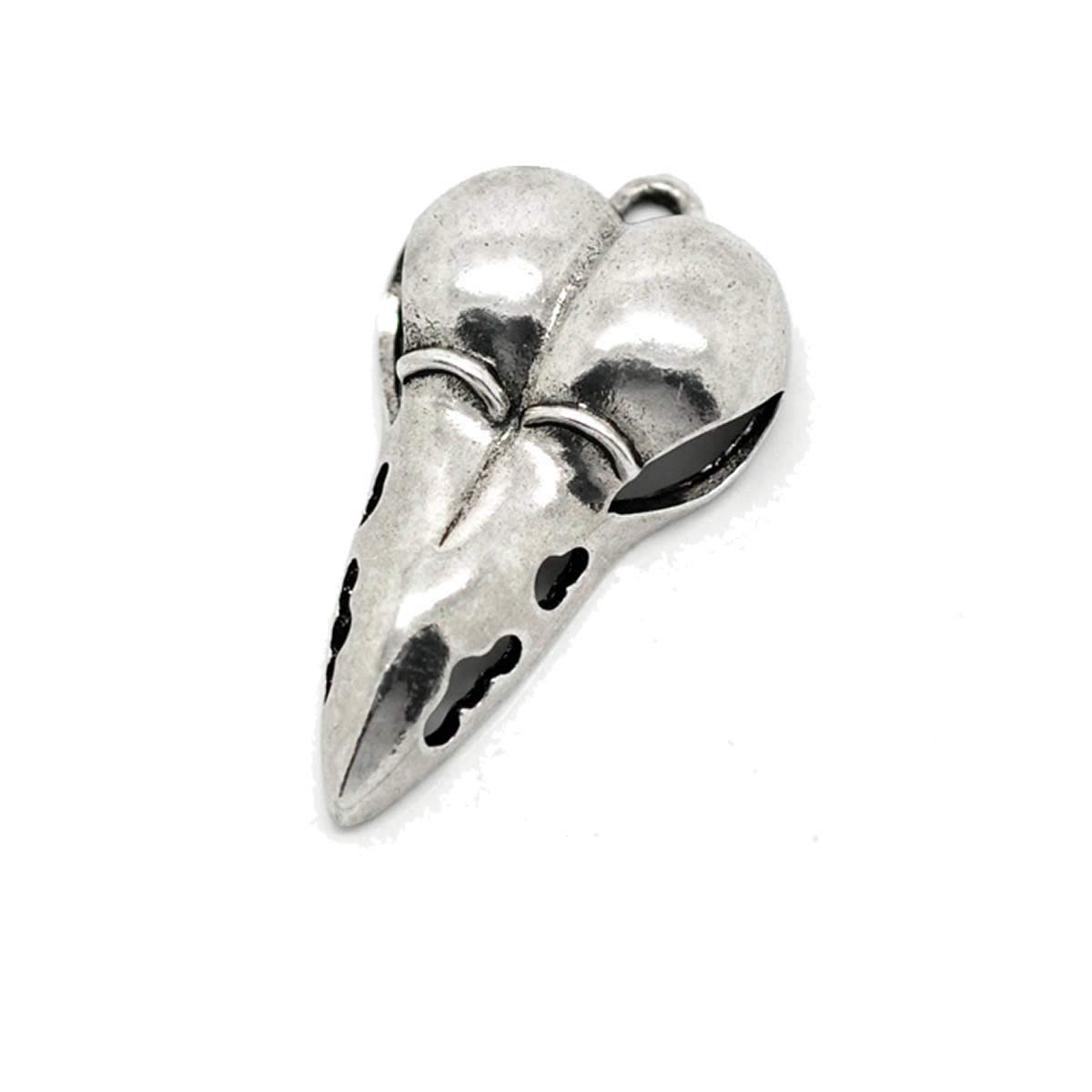 Sexy Sparkles Birdhead Skull Pendant for Necklace