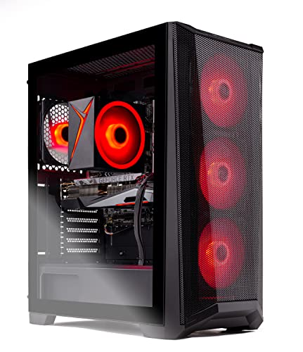 Skytech Gaming Skytech Chronos Gaming PC Desktop β Intel Core i5 12600K 3.7 GHz, NVIDIA RTX 3080, 1TB NVME SSD, 16GB DDR4 RAM 3200, 850W Gold PSU, 11 AC Wi-Fi, Windows 11 Home 64-bit