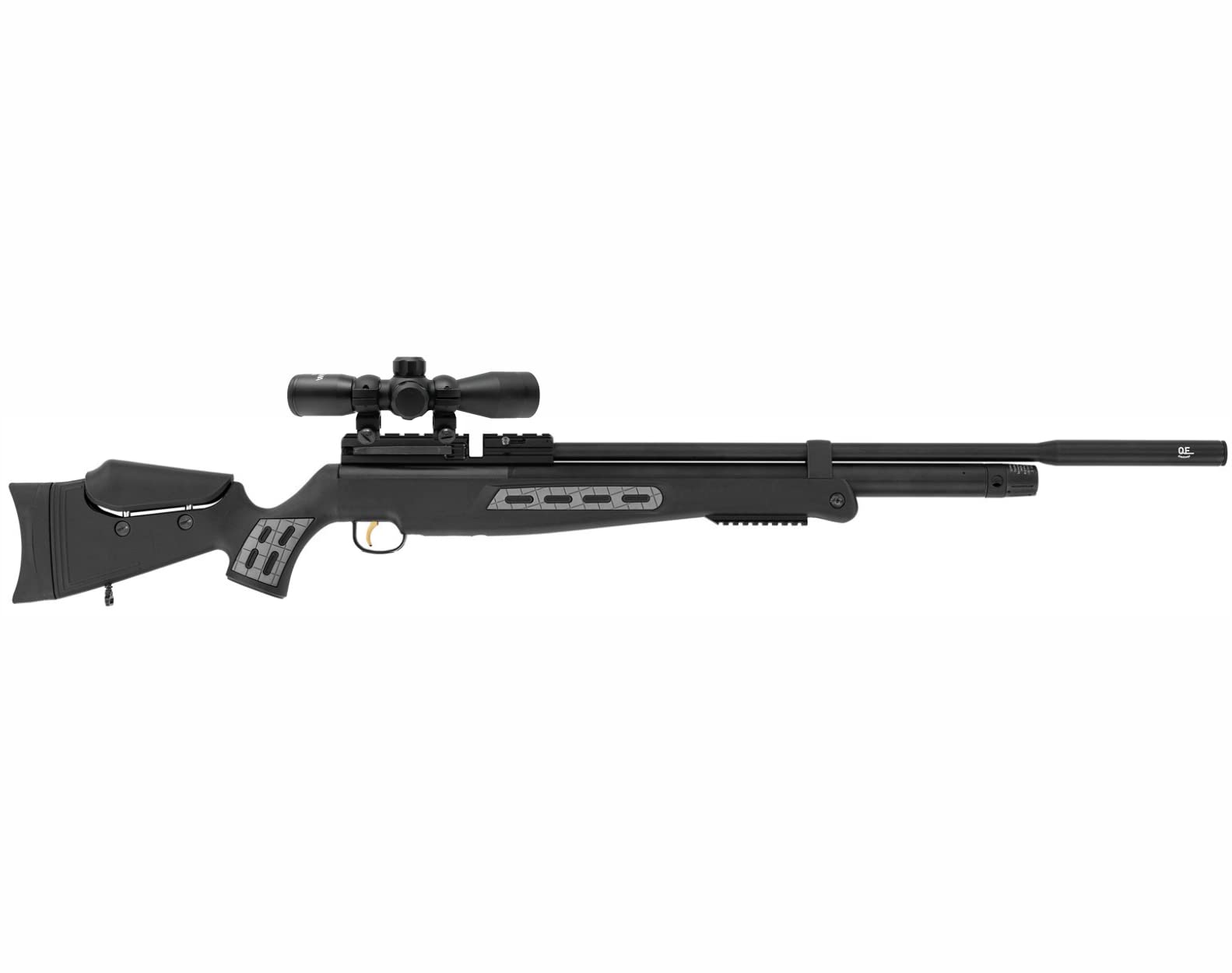 Wearable4U - Hatsan BT 65 SL QE Big Bore Carnivore .30 Cal PCP Air Rifle w/Scope and 100 Paper Targets and 100x .30 Cal Pellets Bundle
