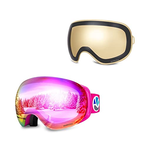 VANRORA Ski Goggles with Polarized Lens