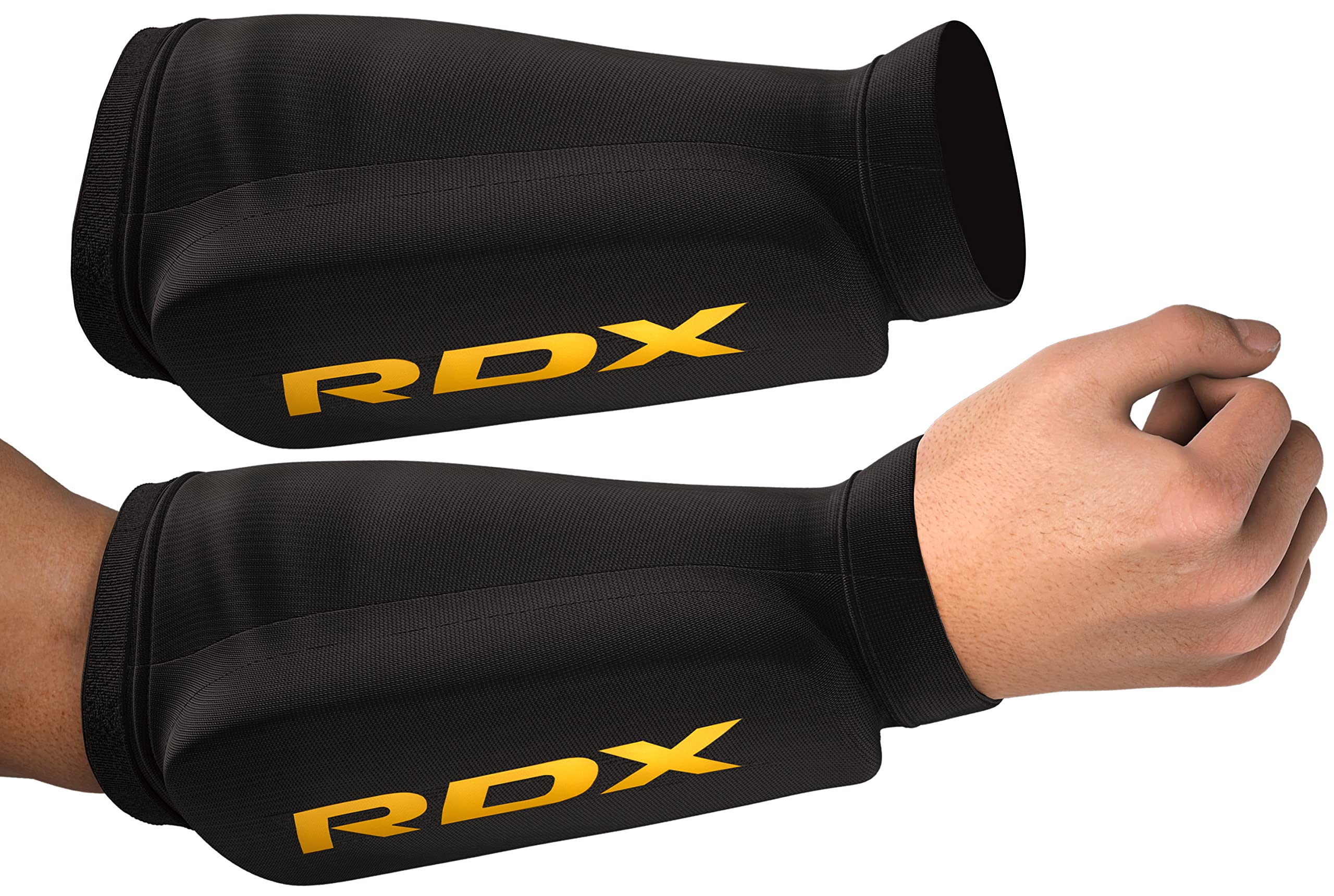 RDX MMA Forearm Support Brace Boxing Sleeve Pads Guard Compression Gym Wrap Padded Protector