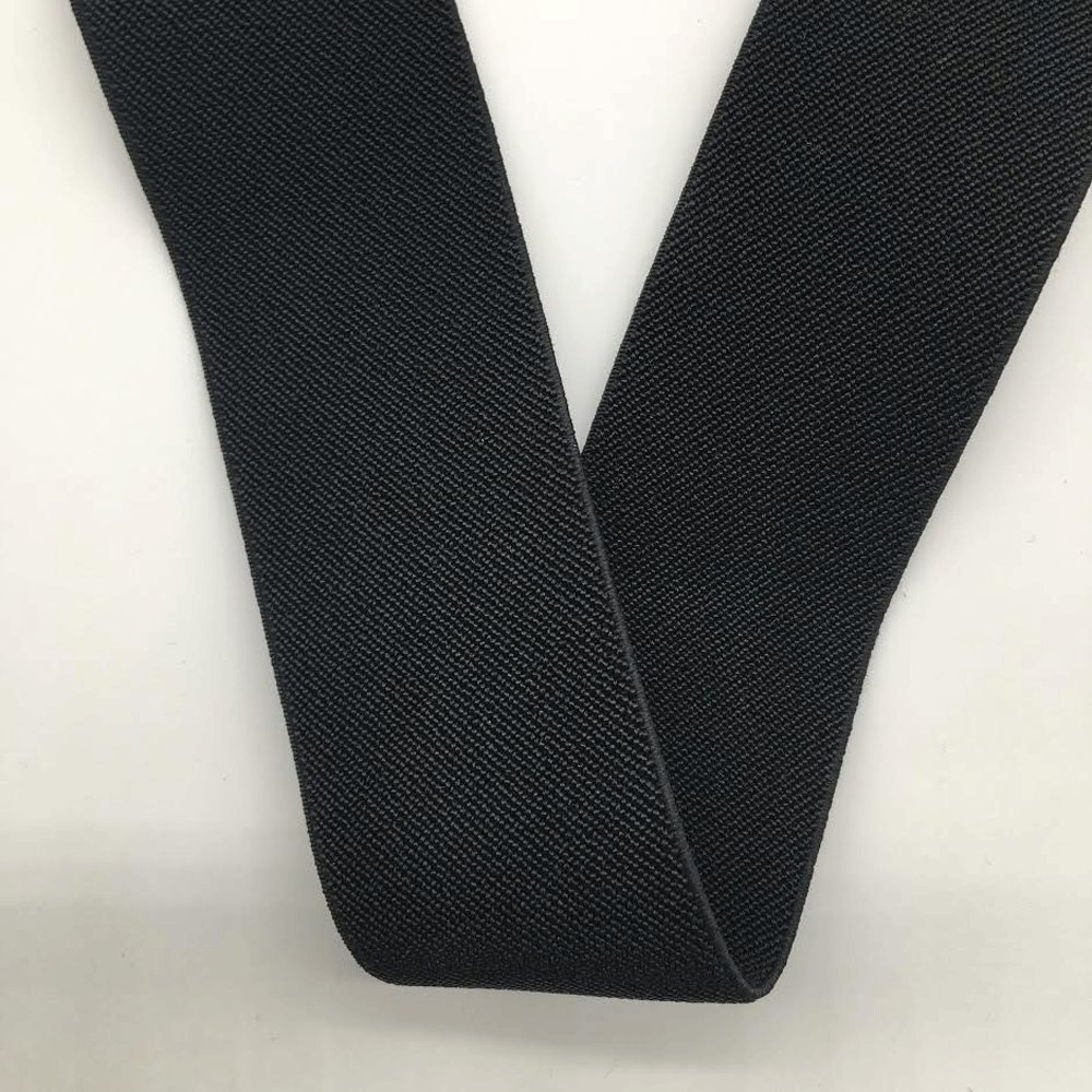 Sold_By_Cheapnwork Mens Braces Suspenders Black 50mm (Width) X Back Heavy Duty Biker Snowboard Trousers Elastic Tuxedo Pant