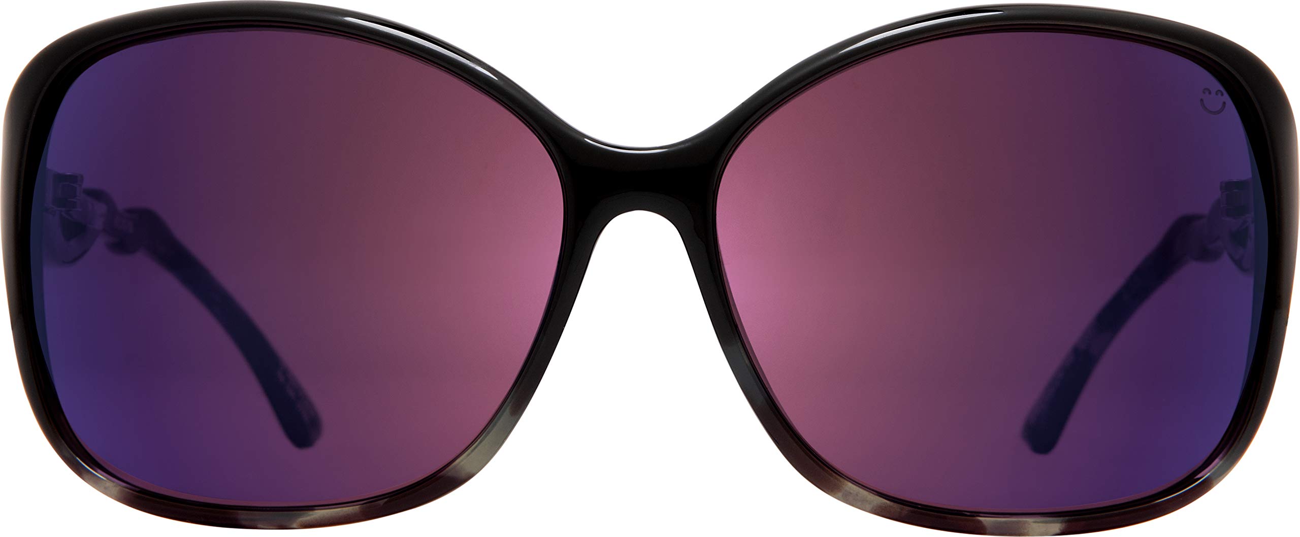 SPY Optic Fiona Black/Smoke Tort/Happy Rose/Midnight Spectra Mirror One Size