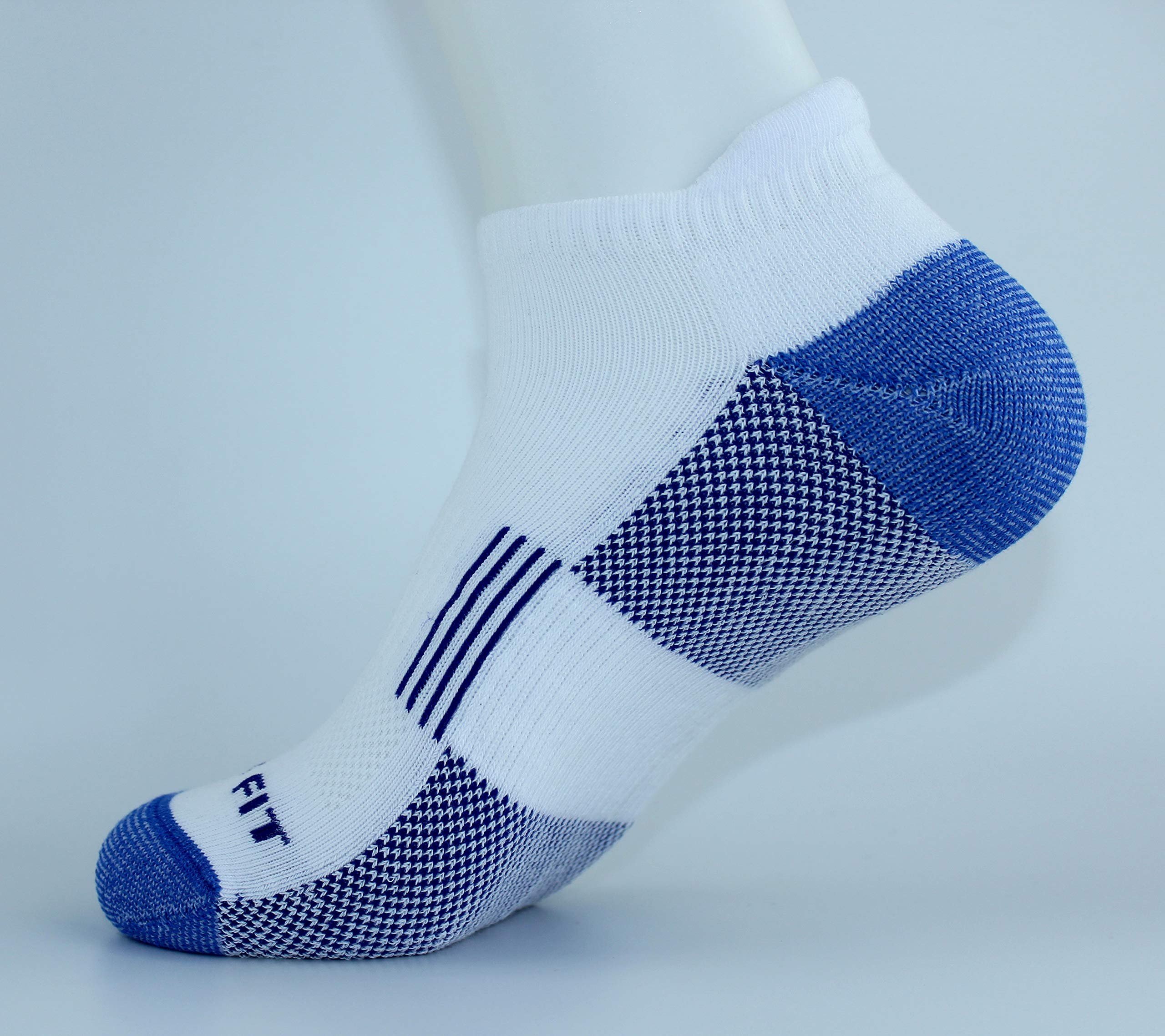rifix Womens Ankle Running Socks,Cotton Low Cut Athletic Socks,No Show Sports Socks(6P Mix-color1)