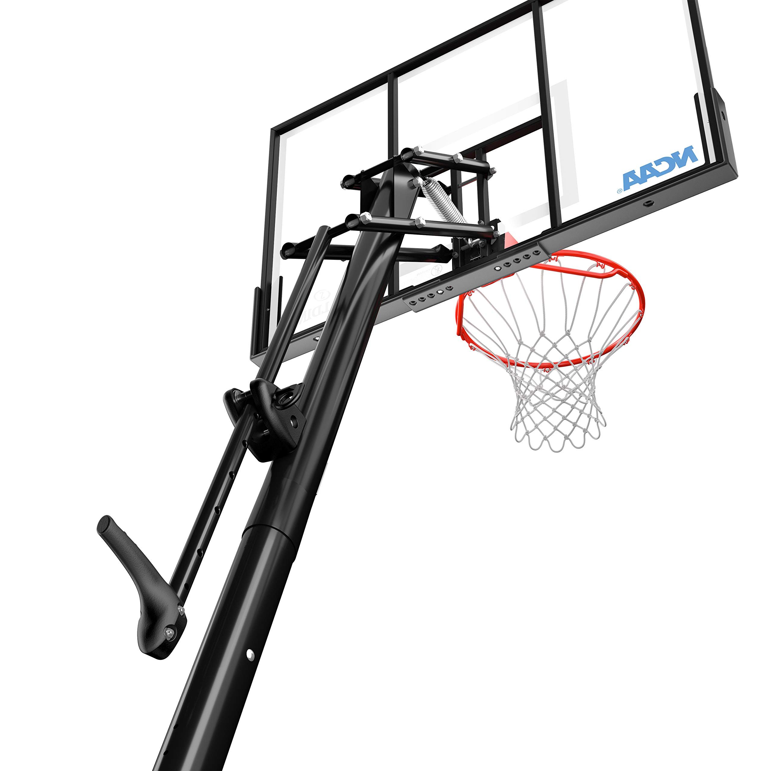 Spalding NCAA Exactaheight™ 50” Performance Acrylic Portable Basketball Hoop Multi Color