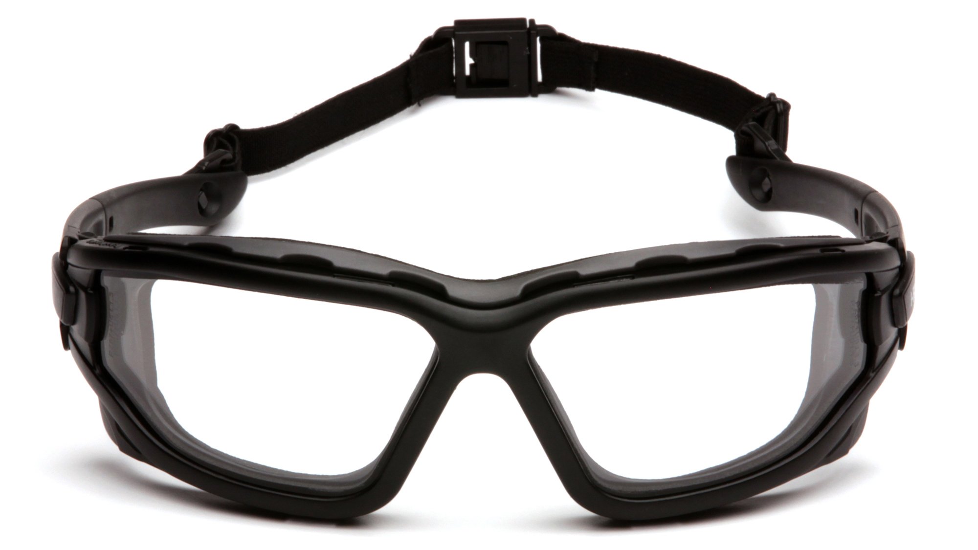Pyramex SB7010SDT I-Force Safety Glasses Blk Frme w/Clear Anti-Fog Lens