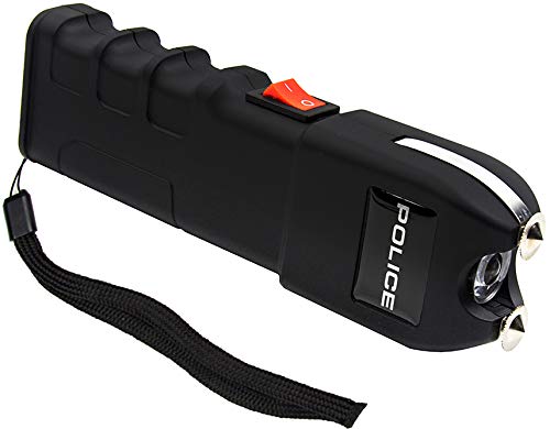 Police 929-58 Billion Heavy Duty Super Powerful Max Voltage Stun Gun - Rechargeable with LED Flashlight