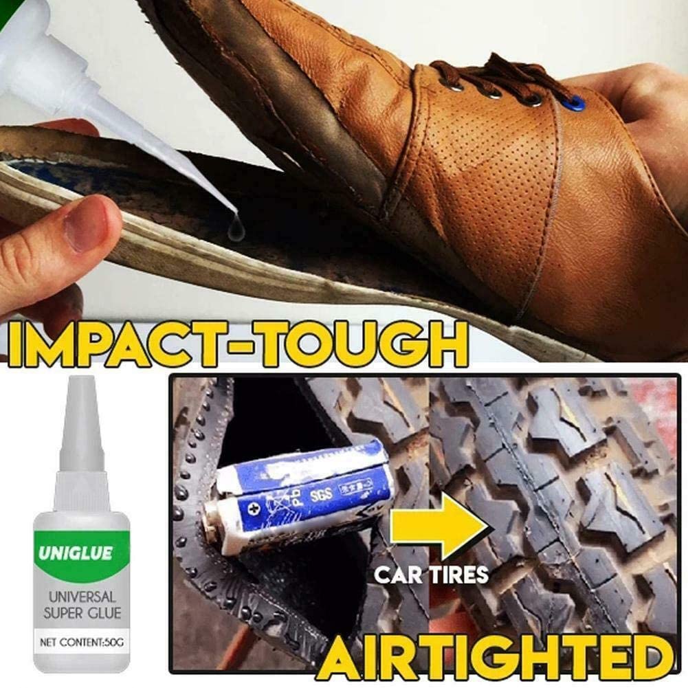 Welding High-Strength Oily Glue, Uniglue Universal Super Glue, Strong Plastic Glue Fast Repair and Curing for Metals, Plastics, Jade Etc (2pcs 30g)