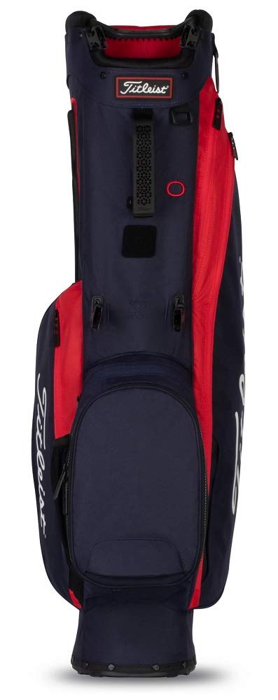 Titleist - Players 4 Golf Bag - Navy/Red