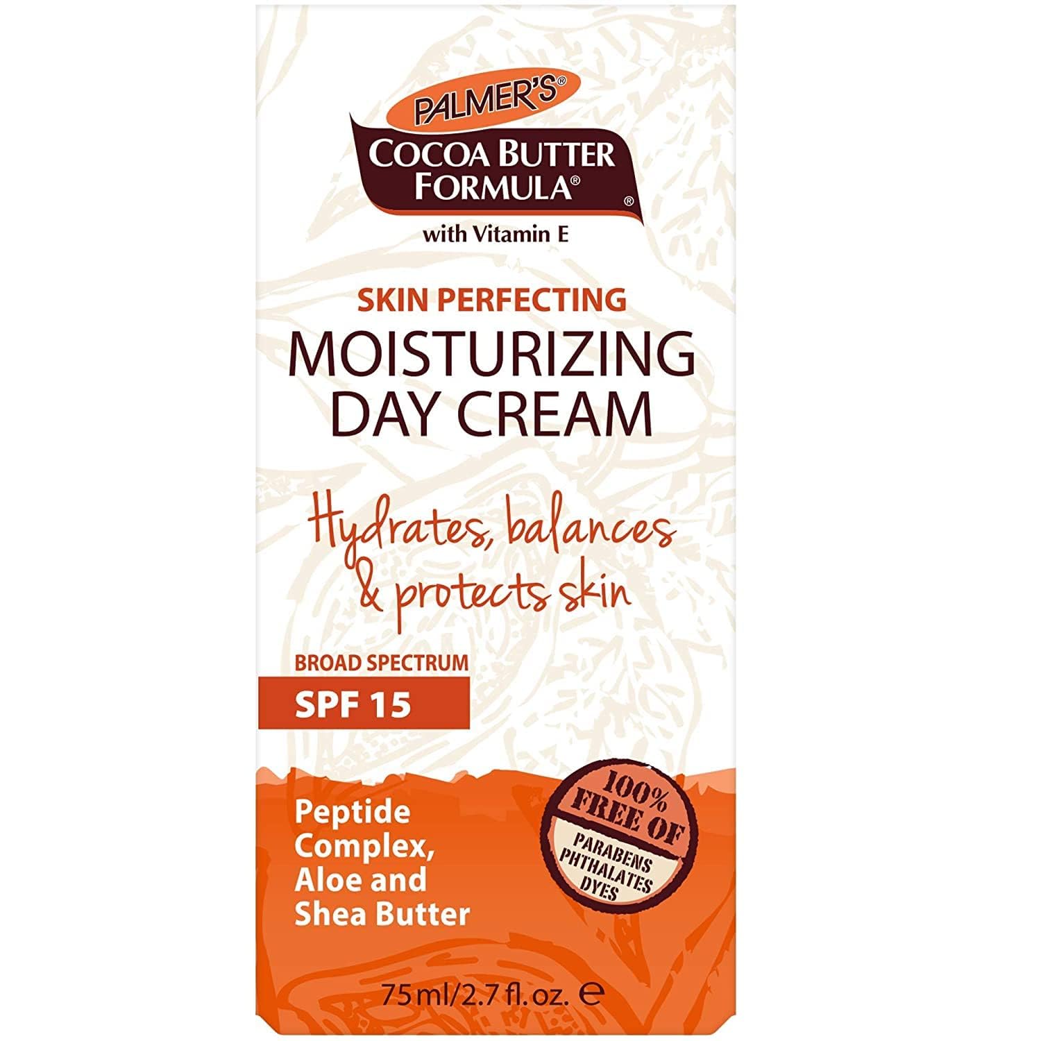 Palmer's Cocoa Butter Formula Skin Perfecting Moisturizing Day Cream, SPF 15, 2.7 Ounces