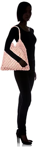 Via Del Tritone 430608 Women's Tote Bag, Aaron, Grayish Pink
