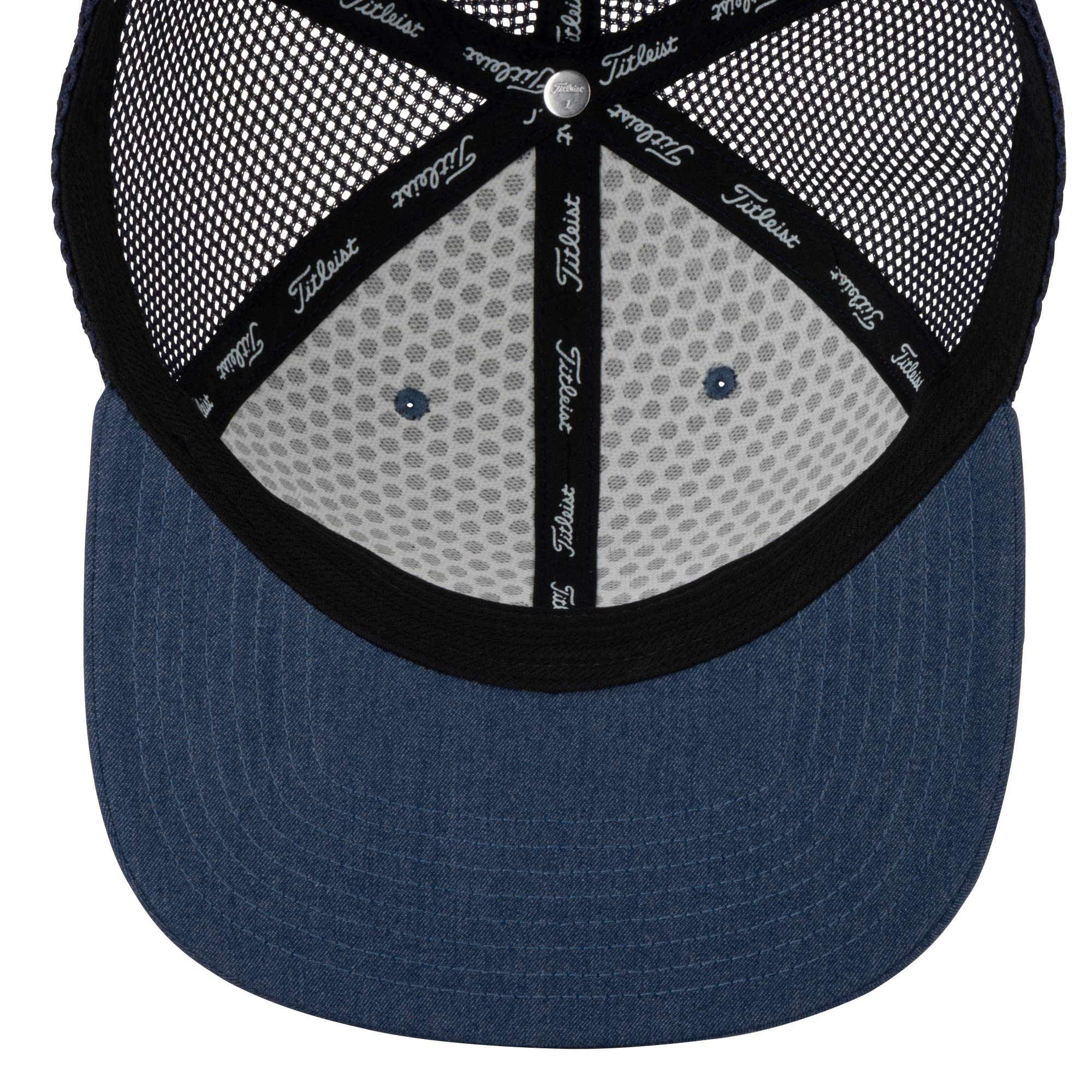 Titleist - Tour Snapback Mesh Golf Hat - Navy|White