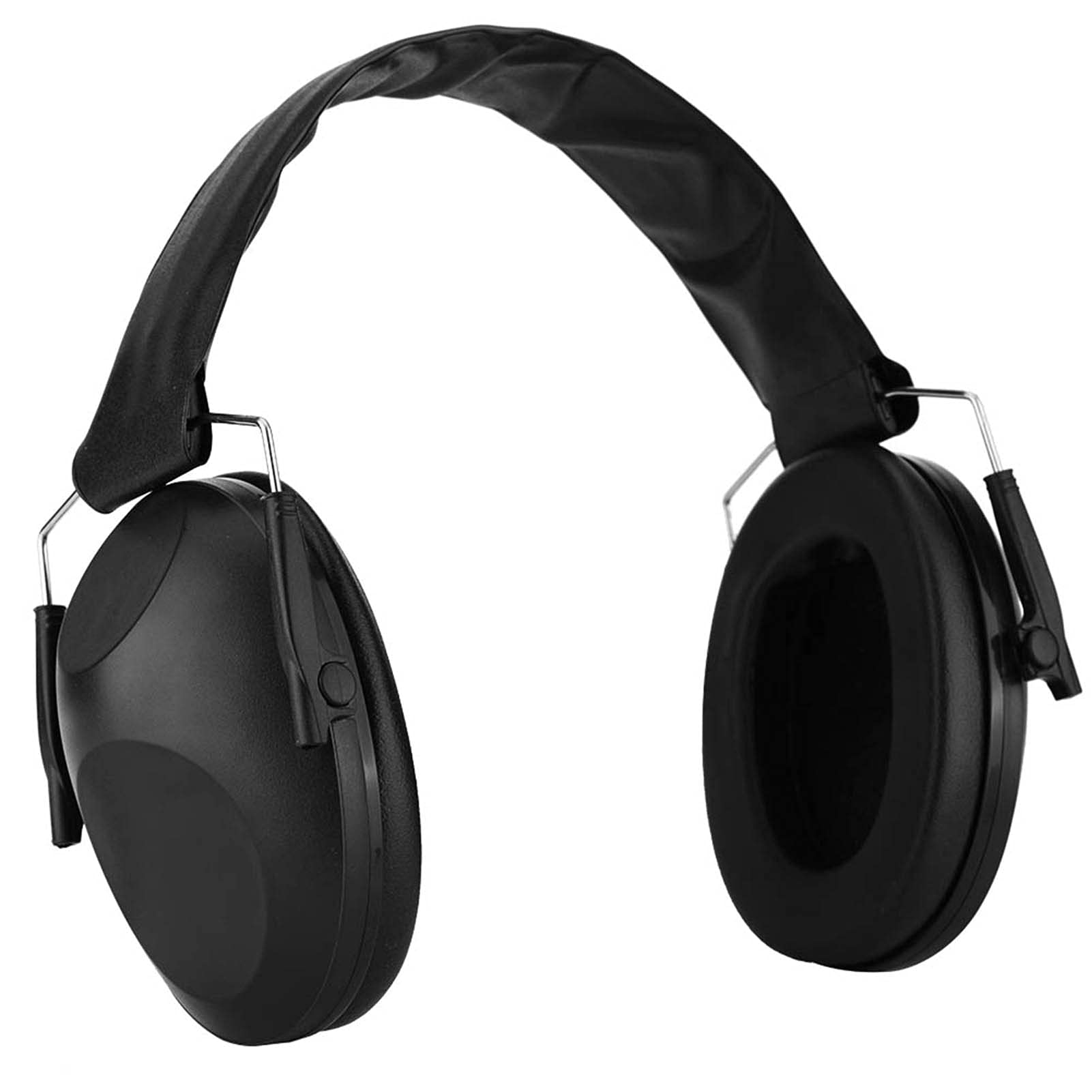 Tosuny Electronic Shooting Earmuff, Foldable AntiNoise Electronic Safety Ear Muffs Hearing Protection Earmuffs, 30 NRR, Ideal for Outdoor Hunting or Shooting Training(Black)