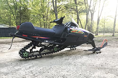 Shepherd Hardware 9298 Snowmobile Dolly Set, 1000-lb Load Capacity , Blue