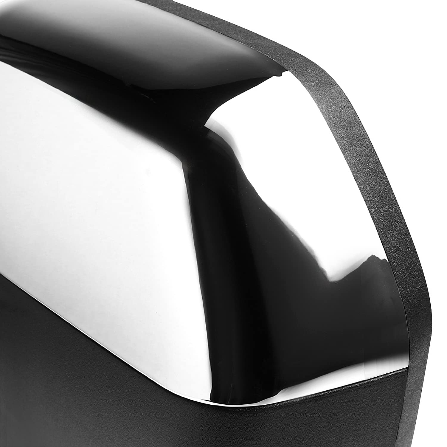 Spec-D Tuning Chrome Telescopic Towing Mirror Clear Signal Power Heated Compatible with Ford F250 Super Duty 1999-2016
