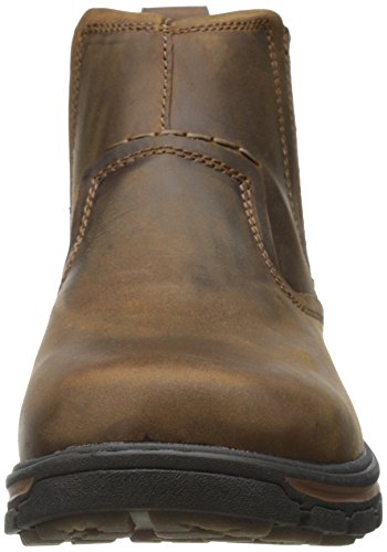 Skechers Men's Relaxed Fit Segment - Dorton Boot,Dark Brown,11 M US