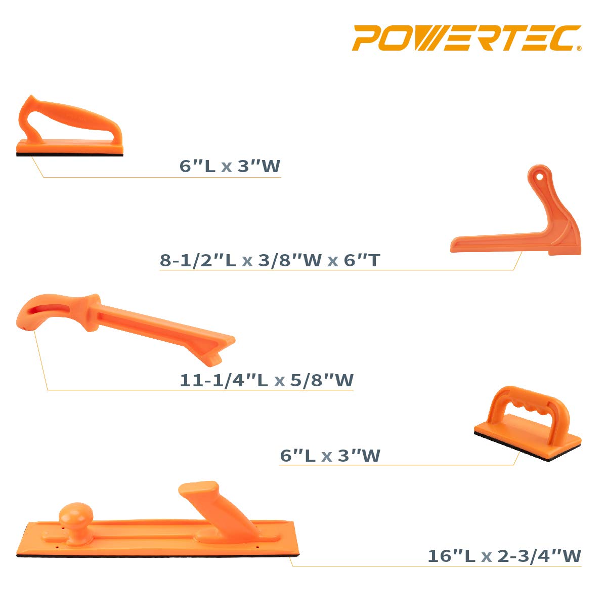 POWERTEC 71718 Safety Kit with Deluxe Featherboard for Use On Table Saws, Router Tables, Jointers and Band Saws