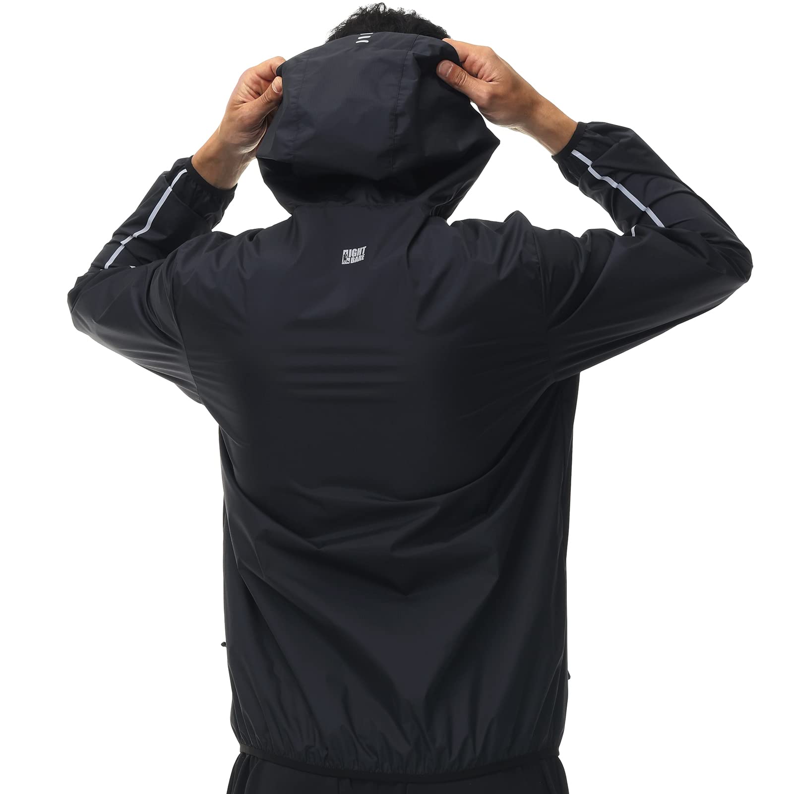 Ripstop Sauna jacket men Weight Loss Boxing Gym Sweat Suits Workout Jackets