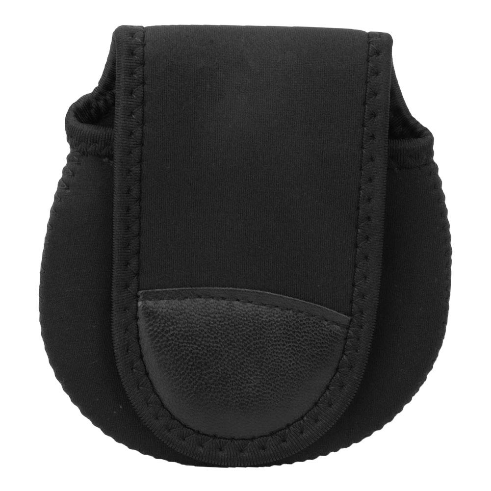 Yeuipea Fishing Reel Bag Bait Lure Protective, Neoprene Casting Reel Bag Bait Lure Pack Protective Cover Fishing Tackle Black