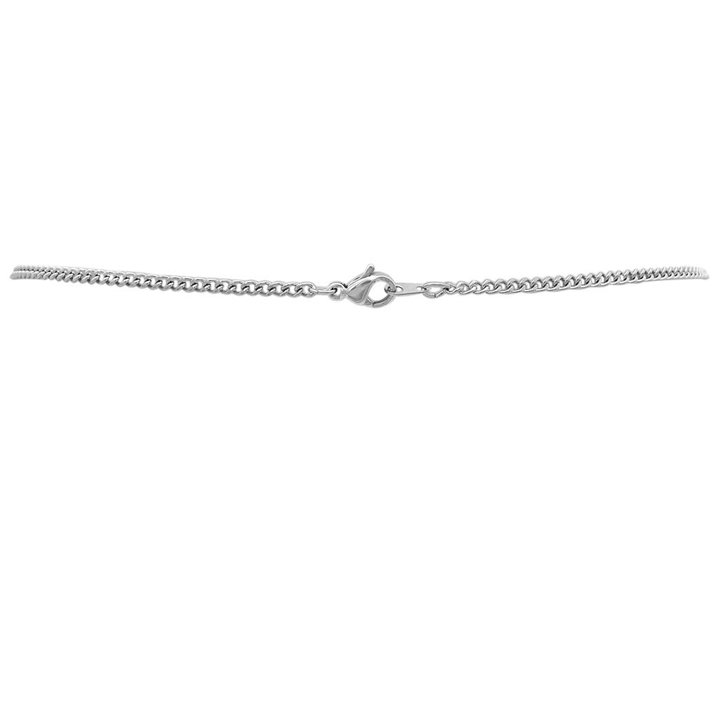 Rosemarie Collections Small Religious Four Way Cross Pendant Necklace 18"