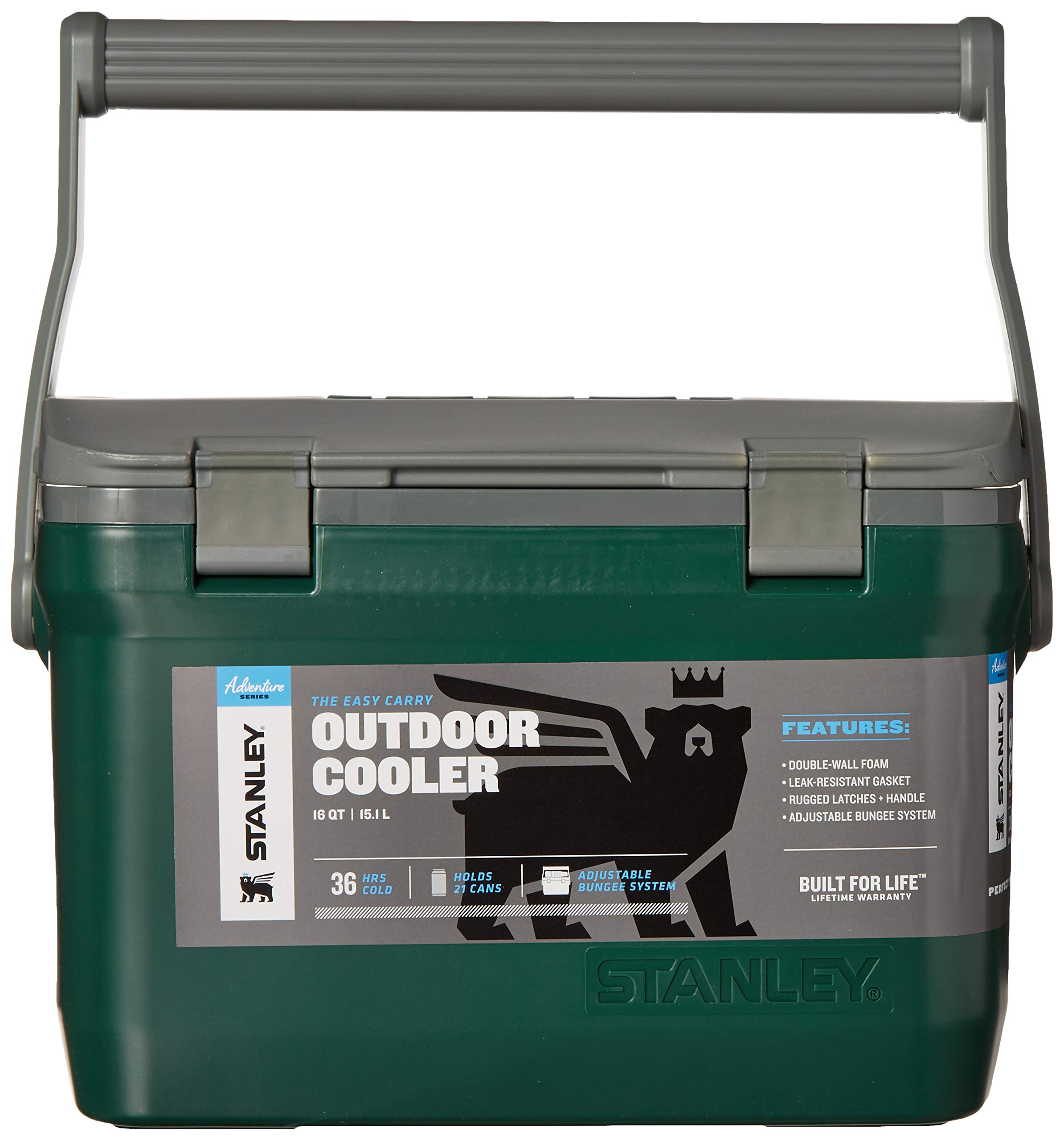 STANLEY Green Adventure Cooler 16 Quart, 1 EA